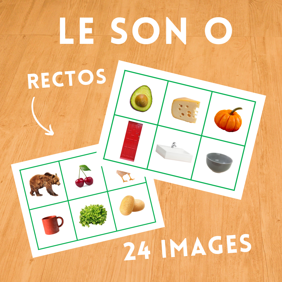 La boîte à sons et à mots - Le son "o"