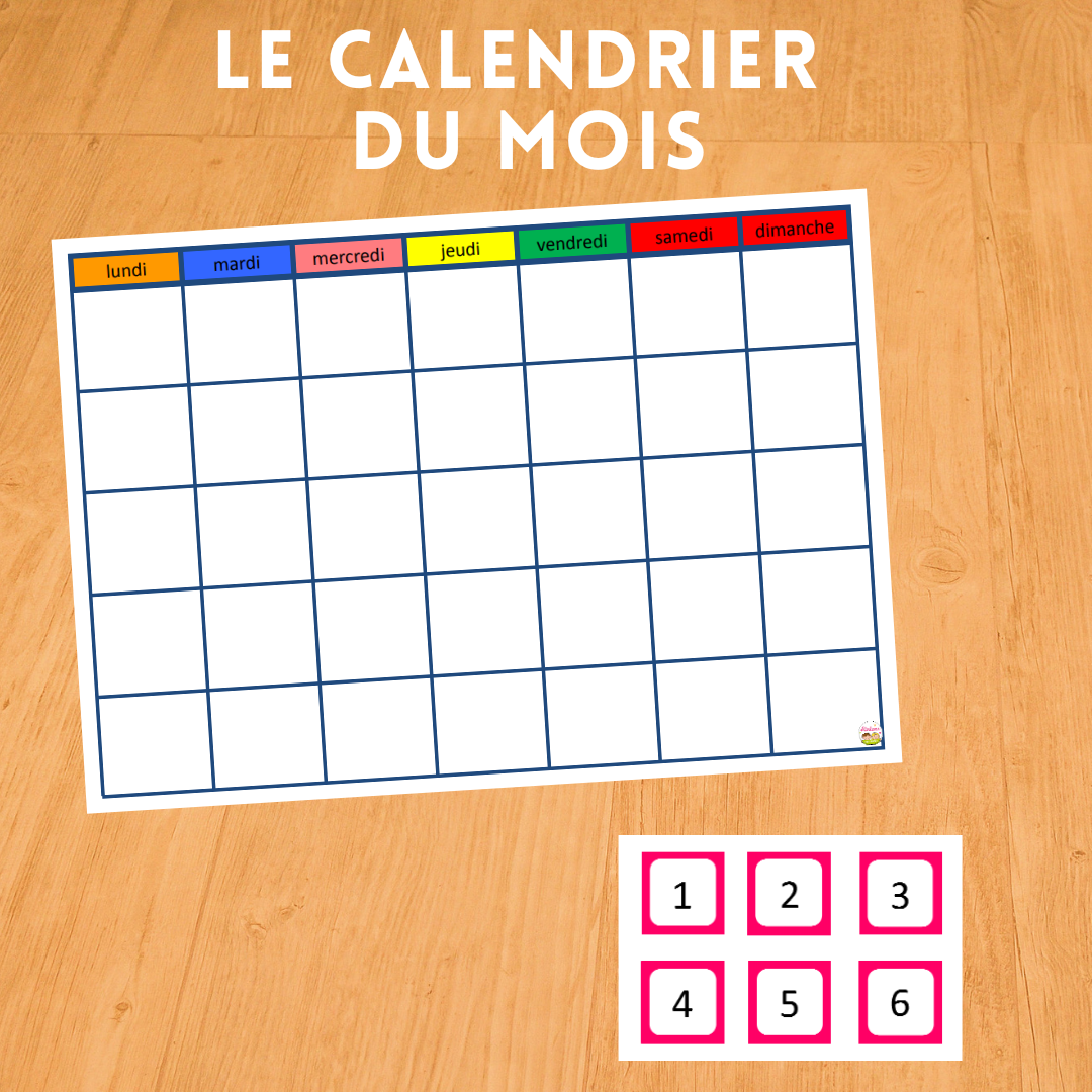 Calendrier interactif M2