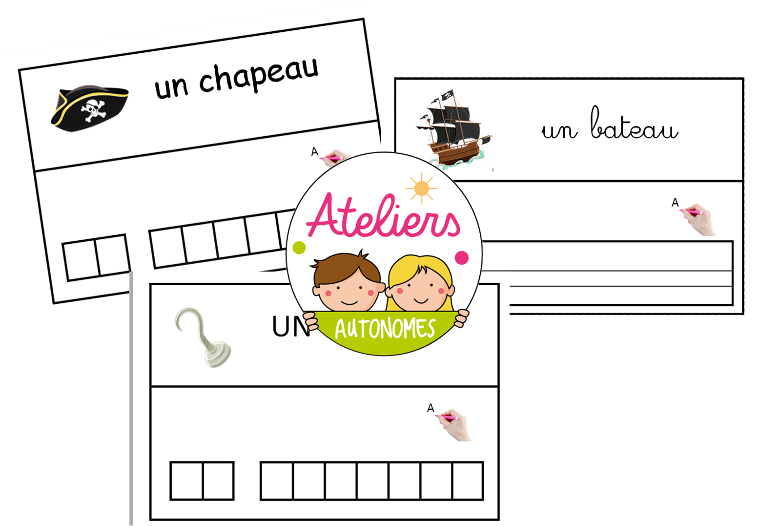 Des lettres et des mots - les pirates