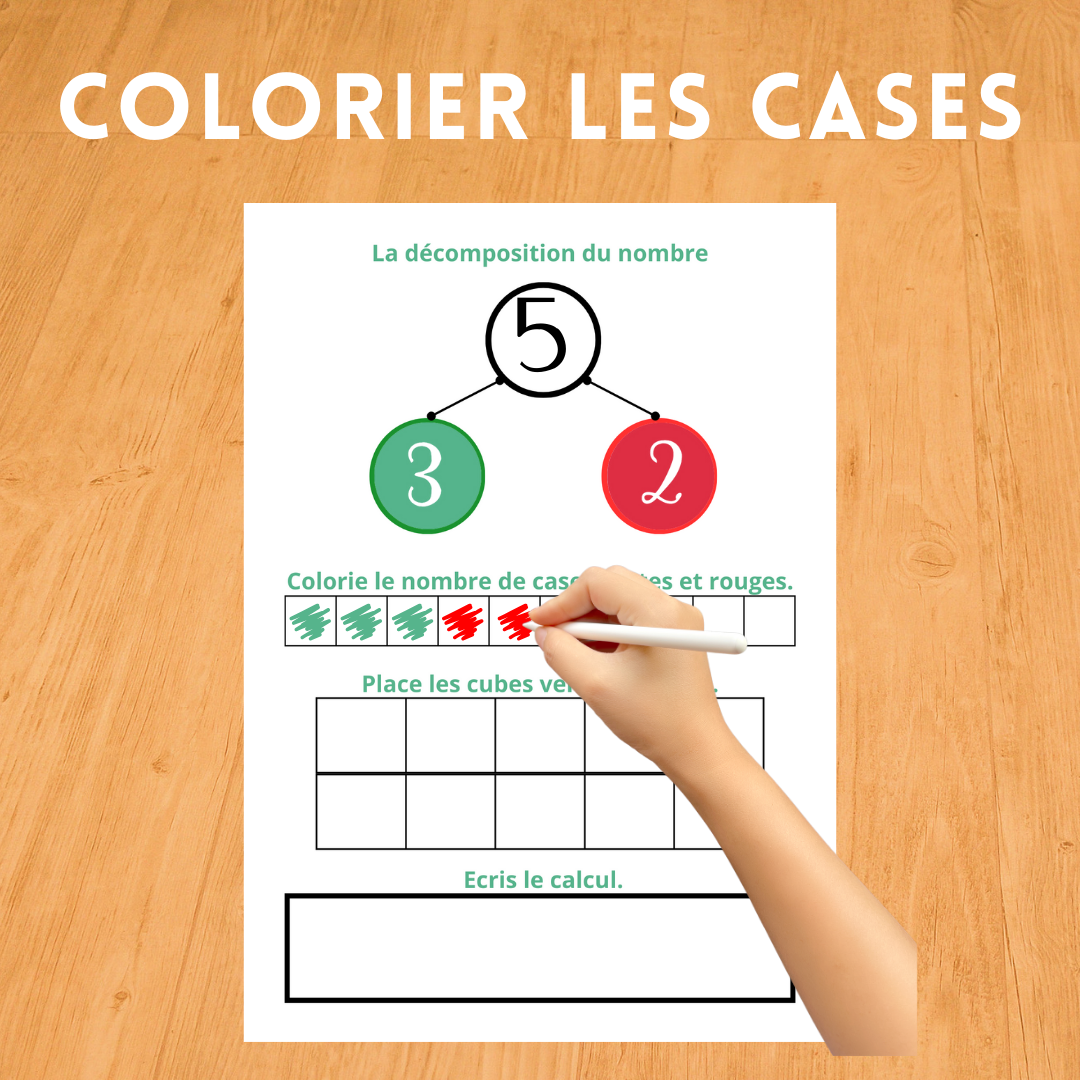 Je décompose les nombres