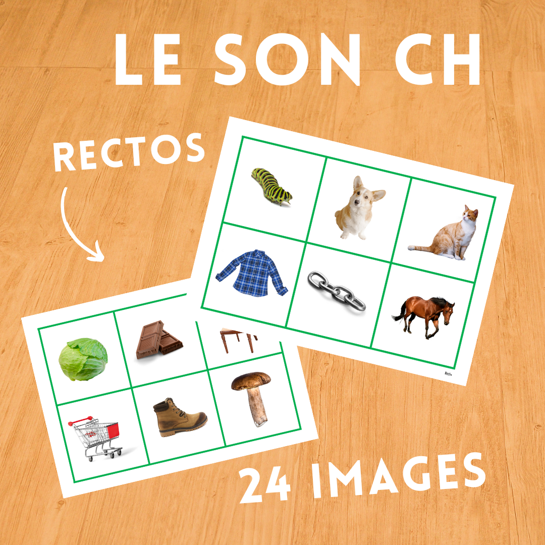 La boîte à sons et à mots - Le son "ch"