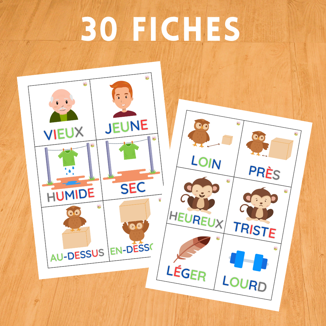 Les contraires/ les opposés