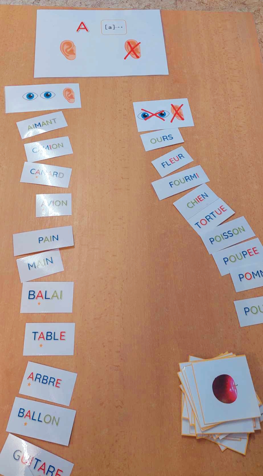 J'entends, je vois - Discrimination auditive et visuelle