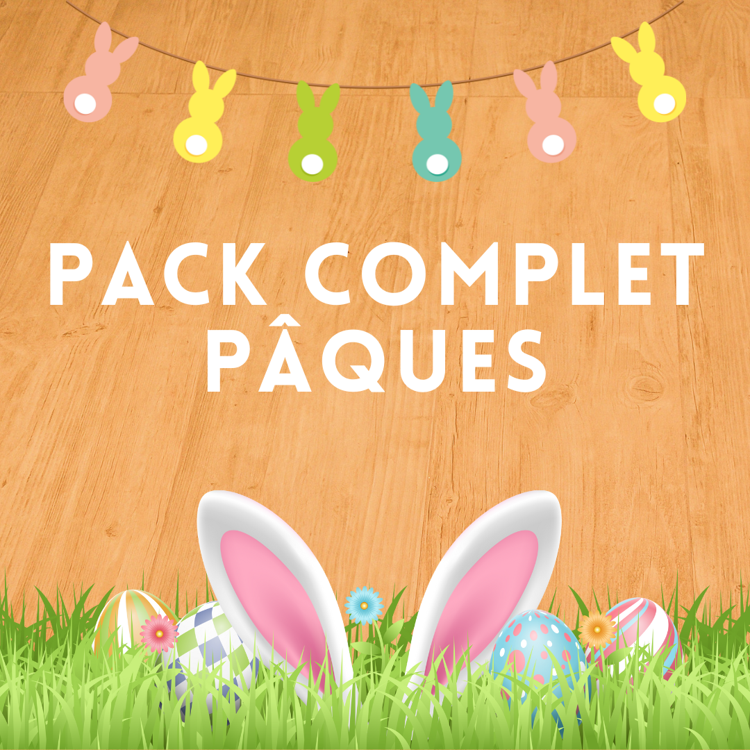 Pack complet - Pâques