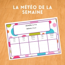 Calendrier interactif M3